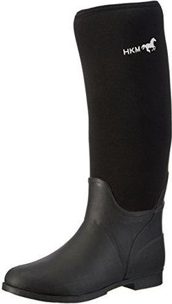 HKM Sports Equipment Softoprenstiefel-Atlanta-9100 Schwarz33 Pantalon Mixte, 9100 Schwarz, Taille 33
