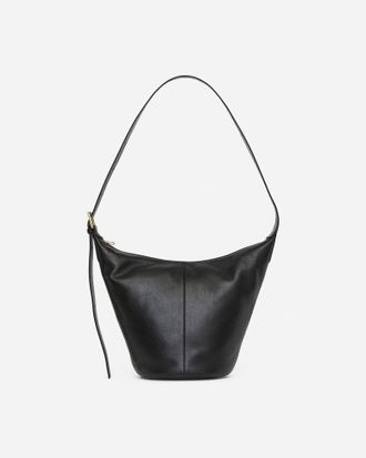 Arket Bucket Bag Aus Leder -Schwarz