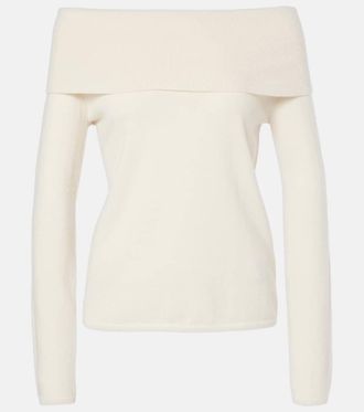 Jardin Des Orangers Off-Shoulder-Top aus Kaschmir