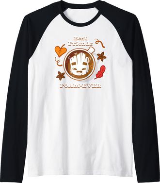 MARVEL Groot Best Friends Foam-Ever Fall Spice Drink Raglan