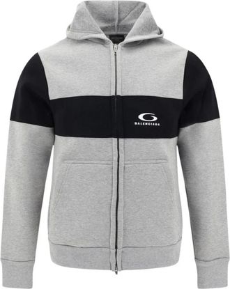 Balenciaga Herren, Sweatshirts & Hoodies, Grau, LGröße