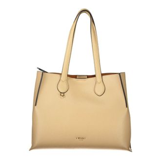 Twinset Sac shopping avec logo - Femme - Sacs - Beige - Taille: ONE Size