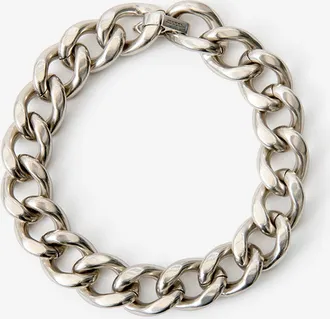 Isabel Marant Collier Ras Du Cou Links - Femme - Argent - - Isabel Marant