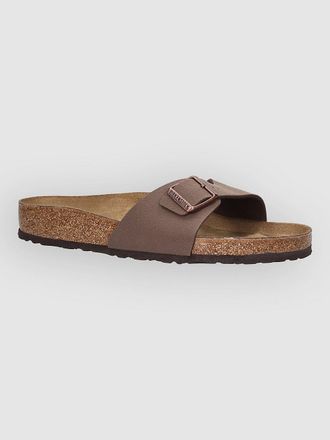 Birkenstock Madrid Birko-Flor Nubuk Sandales marron