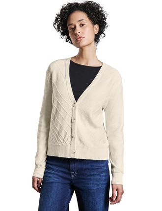 Street One Damen Cardigan mit Struktur