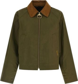 Barbour Femme, Vestes, Vert, Taille: 40 FR Catlin Waxed Cotton Jacket