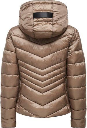 Only Steppjacke ONLMIMI HOOD JACKET CC OTW Kunstfaser