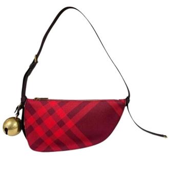 Burberry Sac bandouli&egrave;re Pre-owned - Femme - Pre-owned - Rouge - Taille: ONE Size