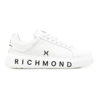 John Richmond Wei&szlig;e Ledersneakers f&uuml;r Frauen - - Shoes - Damen - Wei&szlig; - 37 EU