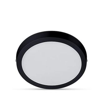 Philips Plafonnier LED SLIM SURFACE, rond, 12W, Noir
