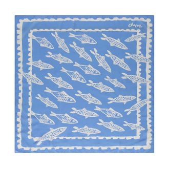 Fab By Fabienne Chapot School Of Fishes Schal - - Accessories - Damen - Blau - ONE SIZE