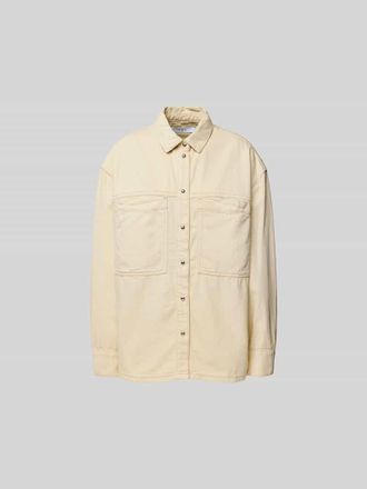 Iro Hemdbluse mit Druckknopfleiste