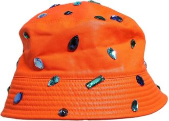 Dolce & Gabbana unisex, Accessoires, Orange, Taille: ONE Size Fisherman Hat