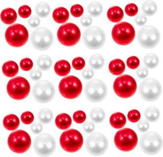 BESPORTBLE 1000 St&uuml;ck Schwimmende F&uuml;llperlen ohne Loch aus ABS Kunststoff 4mm 6mm 10mm Rundpolierte Selbstgemacht Vasendekoration f&uuml;r Basteln und Vasenf&uuml;llung