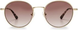 Kapten & Son Lunettes de soleil London Gold Brown Gradient | Lunettes de soleil élégantes pour femme et homme | protecition fiable contre le soleil et les UV | Lar