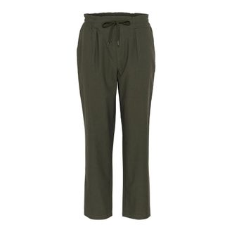 Cream Femme, Pantalons, Vert, Taille: 42 FR L32 Profondeurs Profondes Pantalon Straight-Leg