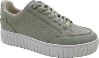 s.Oliver Damen 2177873 Sneaker mit Plateau-Sohle, 7044, 42 EU