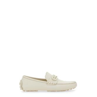 Ferragamo Herren, Schuhe, Wei&szlig;, 40 1/2 EUGr&ouml;&szlig;e