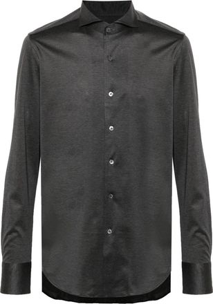 Canali Klassisches Hemd - Grau