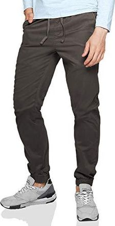 Matchstick Pantalons Chino Jogger pour Homme 6535 (6535 Kaki fonc&eacute;,XL/34)