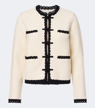 Poss&eacute; Jacke Hattie mit H&auml;kelstrick