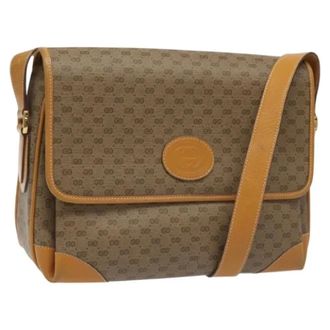 Gucci Pre-owned Cuir sacs-gucci - Femme - Pre-owned - Beige - Taille: ONE Size