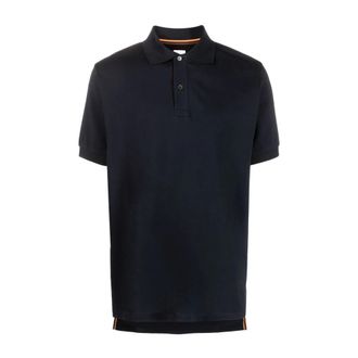 Paul Smith Blaues T-Shirt & Polo-Kombi - - Tops - Herren - Blau - 2XL