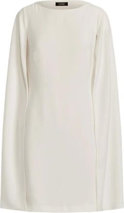 Ralph Lauren Femme, Robes, Beige, Taille: 38 FR Petra Long Sleeve Dress