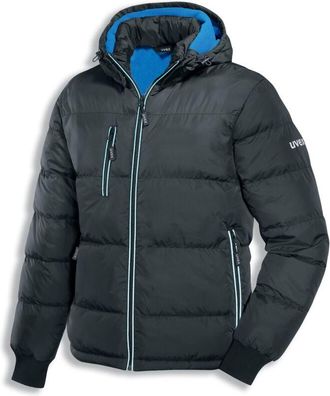 Uvex workwear Thermo-Steppjacke 9894 schwarz/blau Gr.M 48/50 98668.10