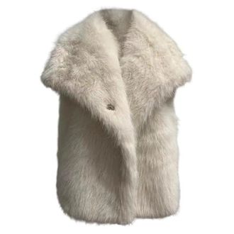 Generic Gilet Sans Manche Femme Gilet Femme D&eacute;contract&eacute; Quotidien Ville Col Montant Luxe - Manteau Sans Manches &Eacute;l&eacute;gant Pour Femmes Modernes