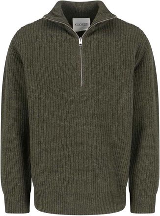 Closed Pull Col Roulé - Vert