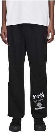 Yohji Yamamoto Herren, Hosen, Schwarzk, SGr&ouml;&szlig;e