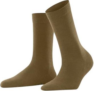 Falke Softmerino W So Laine Coton Unies Chaussettes, Jaune Old Brass 1220, 37-38 Femme