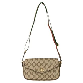 Gucci Pre-owned Ophidia GG Supreme Sac bandouli&egrave;re - Femme - Pre-owned - Brun - Taille: ONE Size