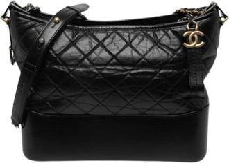 Chanel Sac bandouli&egrave;re Gabrielle Pre-owned - Femme - Pre-owned - Noir - Taille: ONE Size