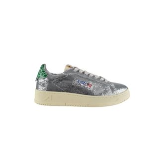 Autry Dallas Low Sparkling - Femme - Chaussures - Gris - Taille: 40 EU