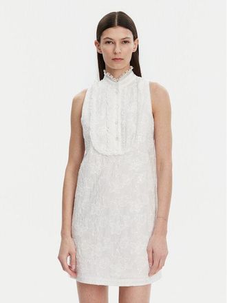 Liu Jo Sommerkleid WA5404 T4281 Wei&szlig; Regular Fit