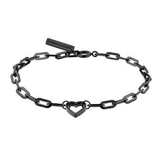 Liebeskind TIME & JEWEL LJ-0343-B-V Bracelet Chaîne Pour Femme, Acier Inoxydable (Noir)