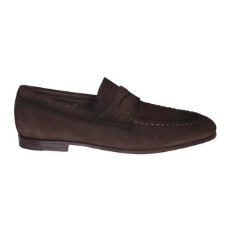 Santoni Homme, Chaussures, Brun, Taille: 40 1/2 EU Carlos Loafer