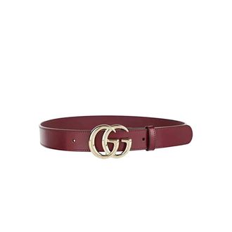 Gucci Cintura - - Accessories - Damen - Rot - 70 CM