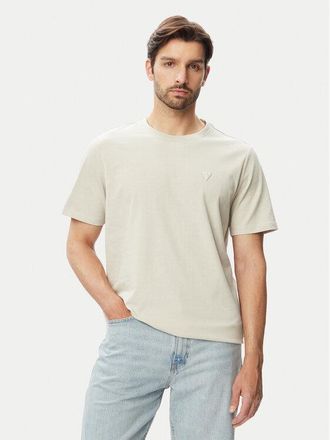 Guess T-Shirt M4YI0A KCCM1 Beige Regular Fit