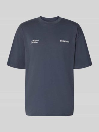 Pegador Oversized T-Shirt mit Label-Detail Modell Rochefort