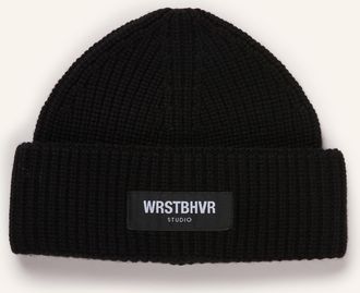 Worst Behavior Wrstbhvr Beanie Maris schwarz