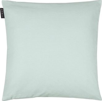 Linum Annabell Elegant Kissenhülle 50x50 cm, 100% Baumwolle, Maschinenwaschbar, Helles Eisgrün