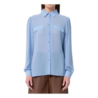 Fracomina Camicia - - Blouses & Shirts - Damen - Blau - XL