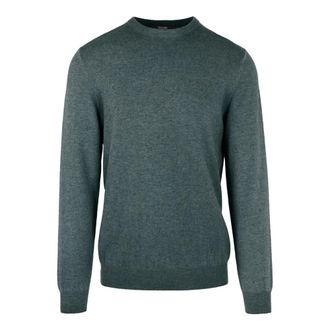 Bomboogie Homme, Pulls, Bleu, Taille: 3XL Pull ras du cou en laine m&eacute;rinos teinte &agrave; froid