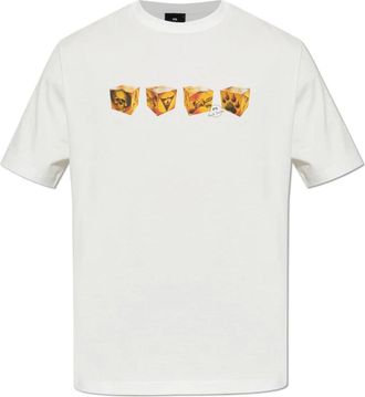 Paul Smith Homme, Tops, Blanc, Taille: L T-Chemises