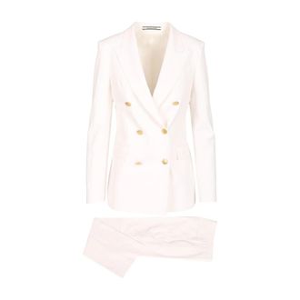 Tagliatore Parigi Zweiteiler - - Jackets - Damen - Wei&szlig; - M