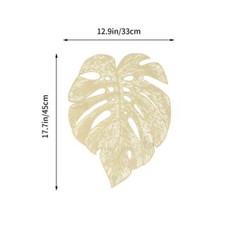Valiclud 2st&uuml;cke Tischset Tischunterlage Tischkissen Rei&szlig;fest Sch&uuml;tzt Oberfl&auml;chen Dekorationsobjekt Hotels Restaurants