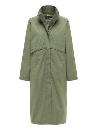 Navahoo Damen Parka &Uuml;bergangsjacke Zenbl&uuml;te mit Stehkragen